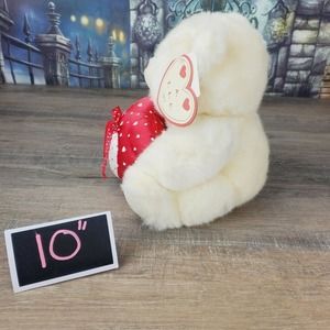 TLC | Toys | Teddy Bear Valentines Day Plush Red White Heart European ...